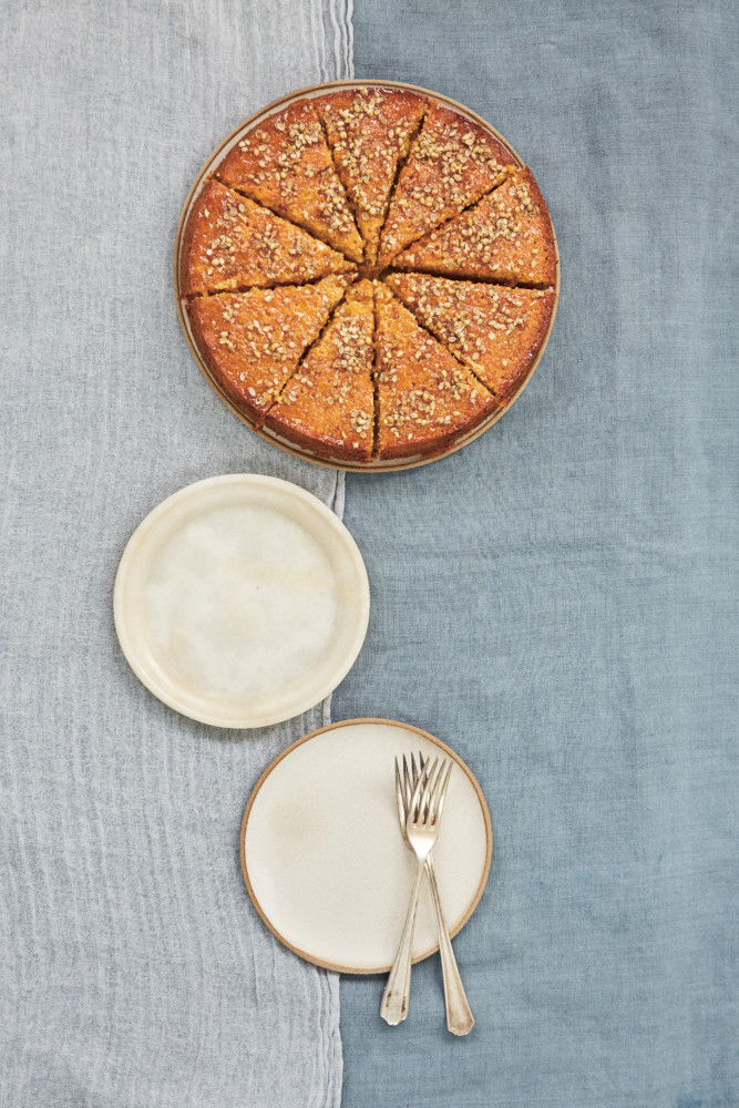 Anna Jones’ Honey Cake With Lemon & Coriander Seeds