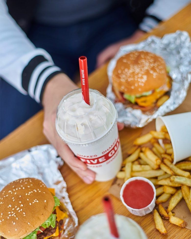 Five Guys launches Reese’s Peanut Butter Cups Shake